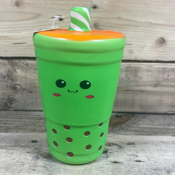 Ja-Ru Squeesh Yum | Toys | Jaru Squeesh Yum Boba Tea Green Stress Toy 6 ...
